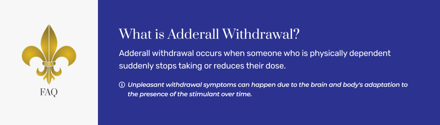 Adderall Withdrawal: Symptoms, Timeline, and Detox