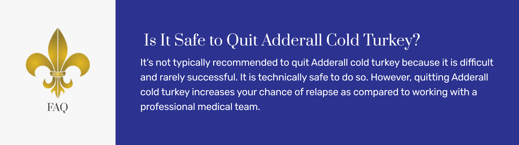 Stopping Adderall Cold Turkey: Dangers to Know